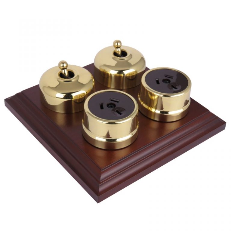 Brass Light Switches from Classic Electric Switch Company